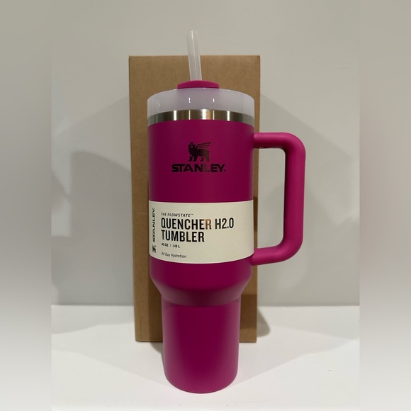 Stanley | Kitchen | Stanley 4oz Fuchsia Pink Quencher Tumbler New In ...